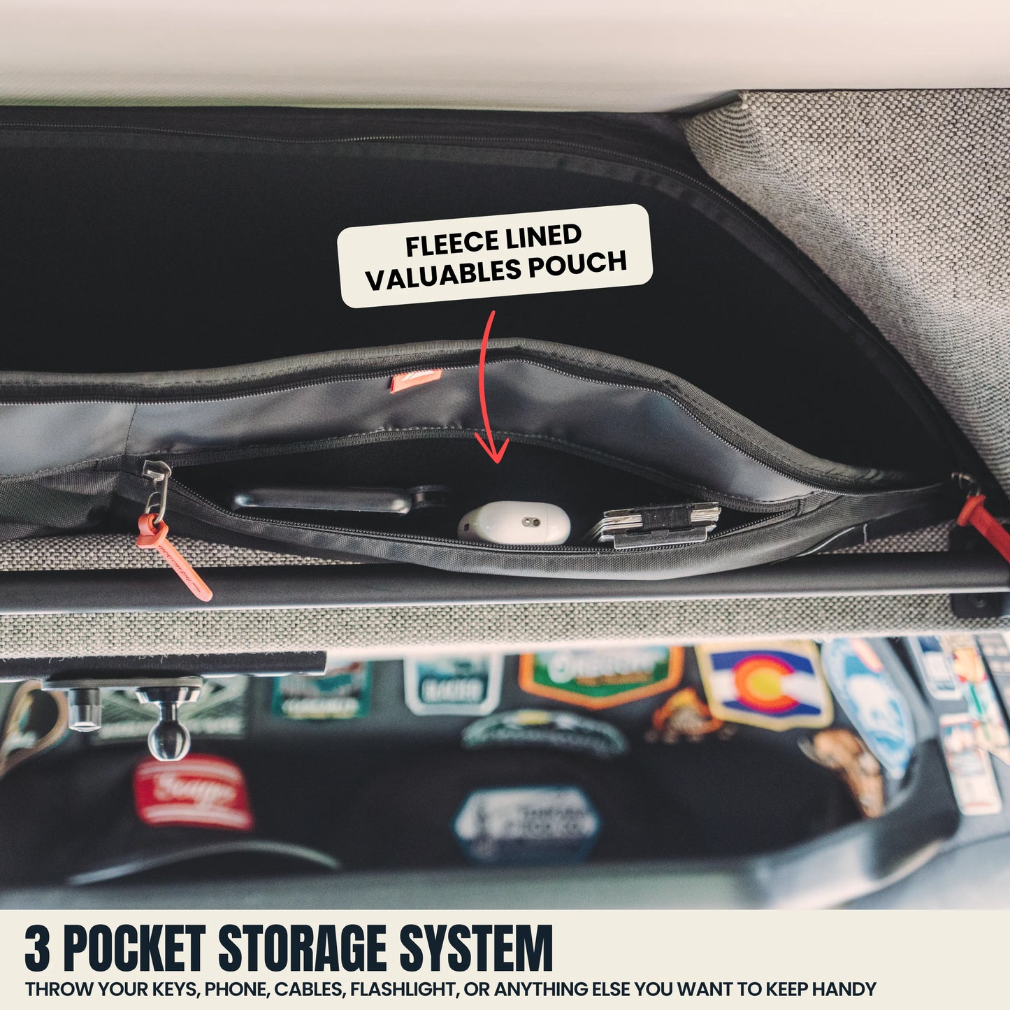 Hideaway Headliner Cover – Van Wife Components